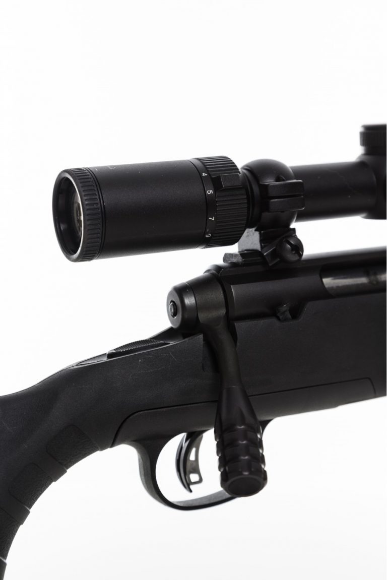 Savage Axis Tactical Bolt Handle Right Hand Black w/Black Cross Hatch ...